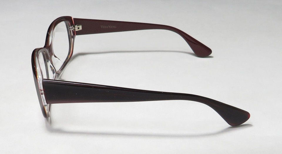 NEW VERA WANG VE04 EYEGLASSES PLASTIC TO WOMENS TORTOISE FULL-RIM 54-17 ...