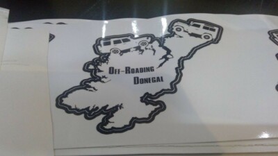 Off-Roading Donegal Sticker | eBay UK