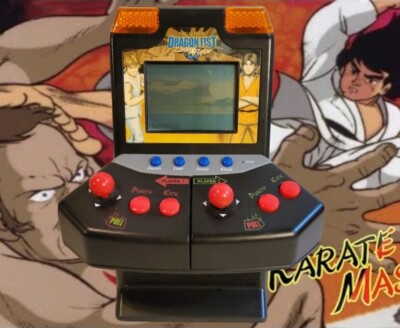 RARE Excalibur DRAGON FIST Karate Fighter electronic handheld game ...