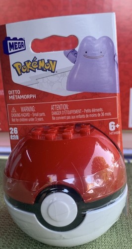 Mega Construx Pokémon Metamorph Building Toy Blocks Set 26 Pieces NEW ...