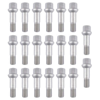 Wheel Lug Bolts Nuts (×20) Set for Mercedes-Benz S-CLASS S350 S430 S500 ...
