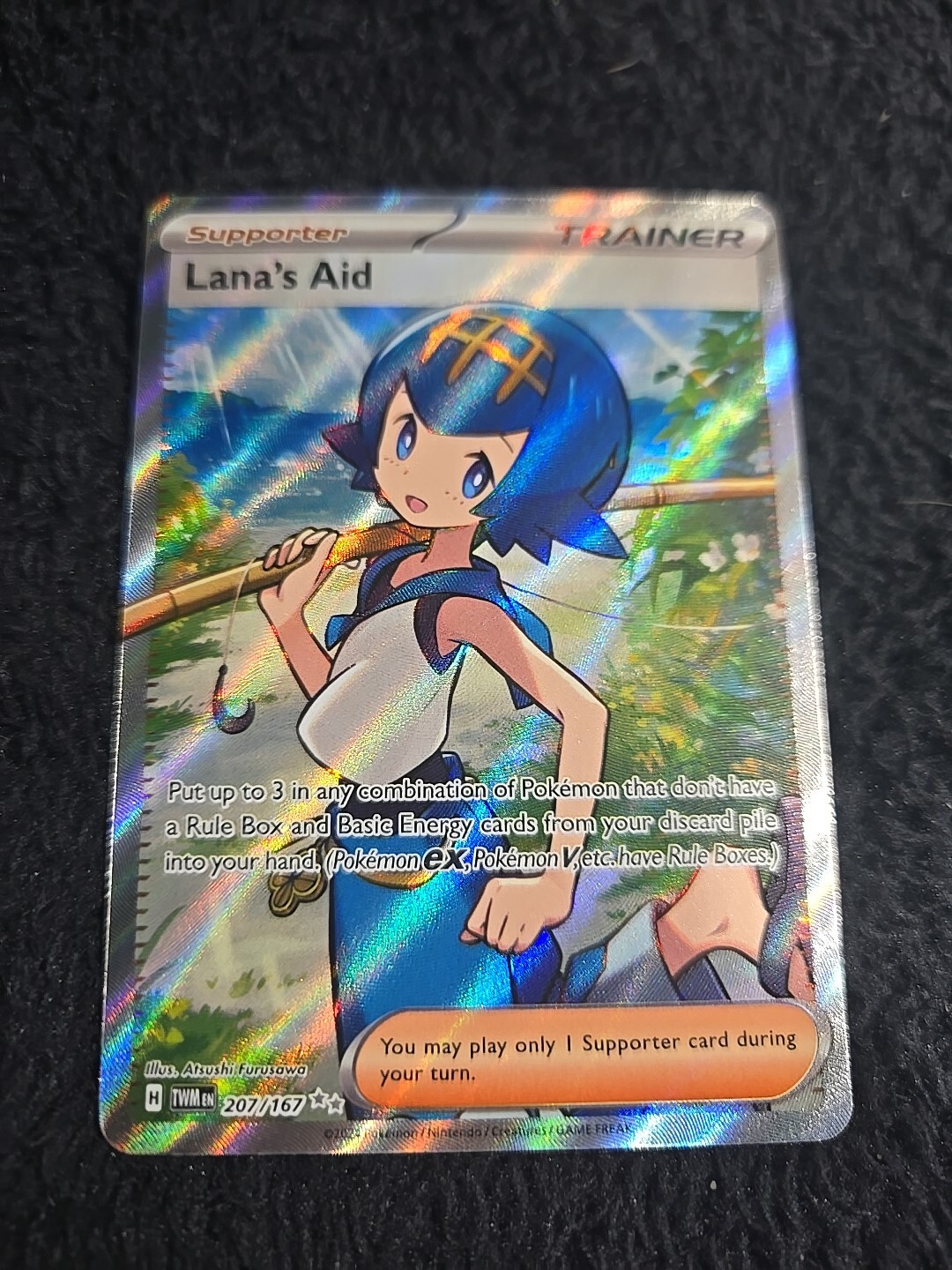 Pokémon TCG Lana’s Aid -207/167- 2x Ultra Rare Full Art -Twilight ...