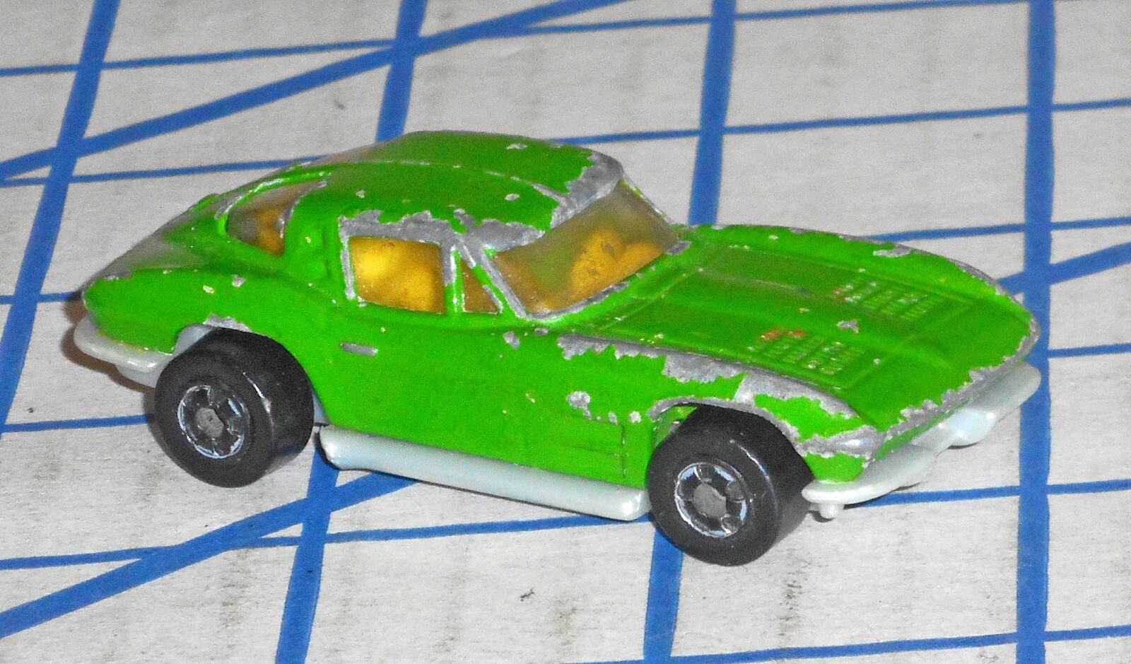 Lot of 9 Mattel Hot Wheels Chevy Corvette Stingrays incl. Trix Dragster ...