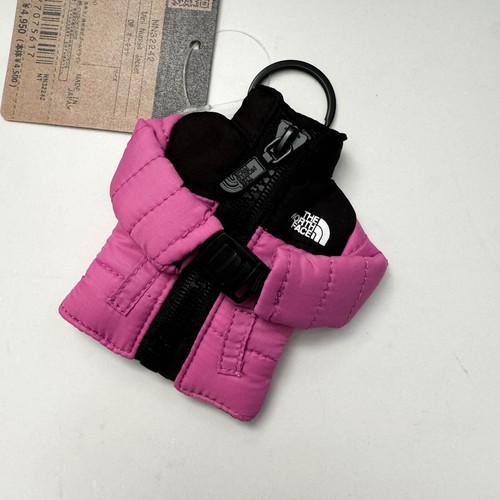 NWT The North Face Mini Nuptse Jacket Keychain Key Holder Japan ...