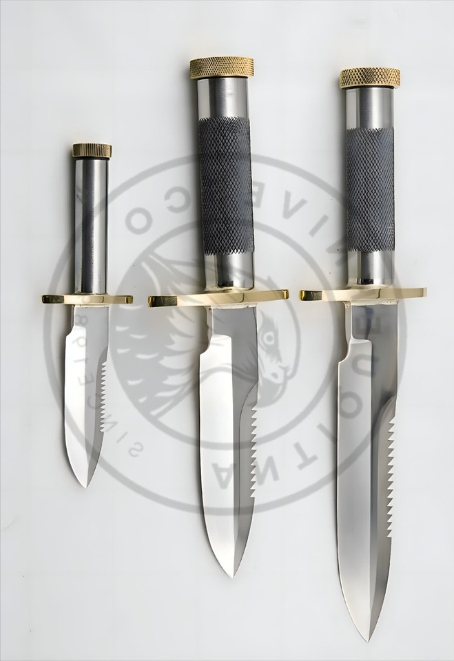 LOT OF 3 Randall All Purpose Survival Knife Replica Hunting Knife W ...