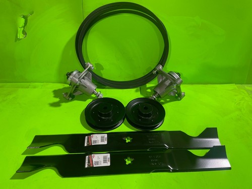 Deck Rebuild Kit Blade Spindle Belt for Husqvarna 46 Inch RZ4623 Z246 ...