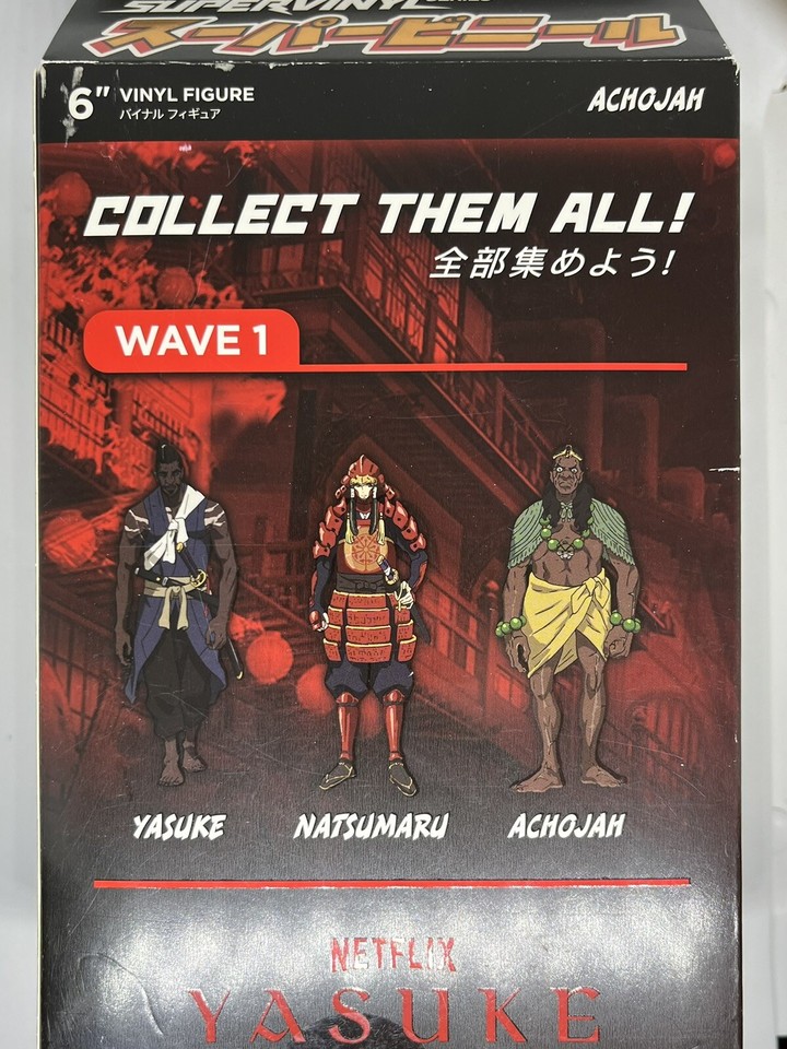 Yasuke 6in” Vinyl Figure Supervinyl Series Wave 1 Super7 Netflix Brand ...