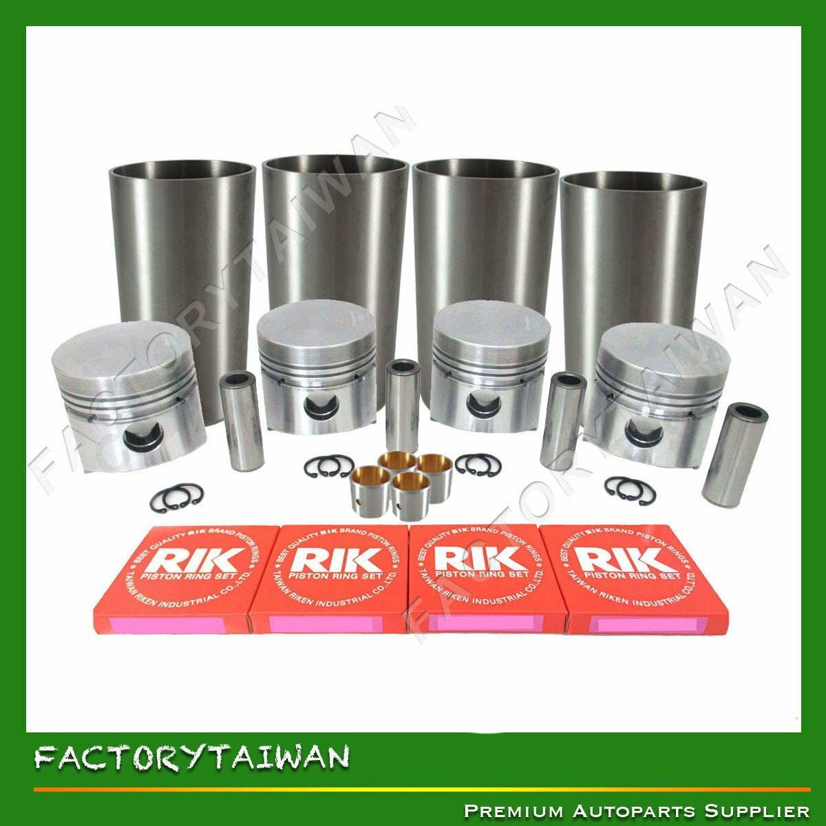 Kubota Piston Set Factorytaiwan 82mm Oversize Piston Set For Kubota ...