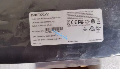 MOXA NEW IKS-6726A-2GTXSFP-HV-T switch Fast shipping#DHL or FedEx | eBay