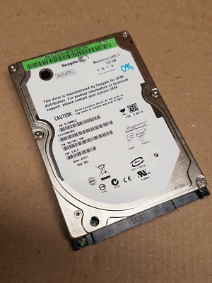 Seagate Laptop Hard Drive SATA ST9120822AS 9S1133-188 120GB Disk 2.5 ...