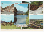 Callander Main Street Falls of Leny Old Bridge Ben Ledi Scotland ...