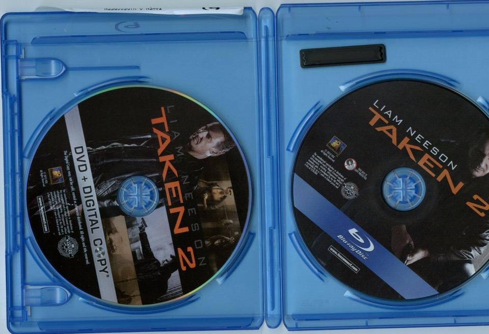 Taken 2 (Blu-ray/DVD, 2012, 2-Disc Set, Unrated/Theatrical Includes ...
