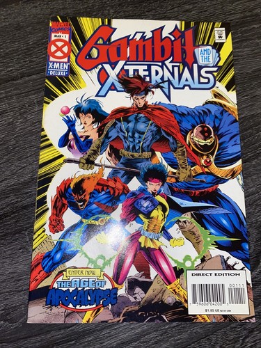 X-MEN DELUXE GAMBIT AND THE XTERNALS #1 MARCH1995 MARVEL COMICS | eBay.de