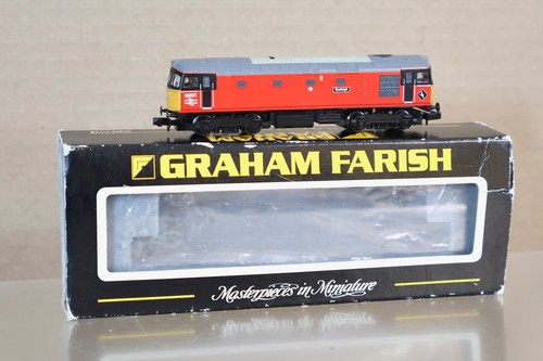 GRAHAM FARISH 371-126 RED FRAGONSET CLASS 33 DIESEL LOCO 33021 EASLEIGH ...