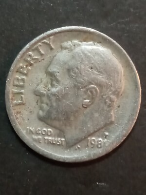 1981 P obverse error Roosevelt Dime | eBay