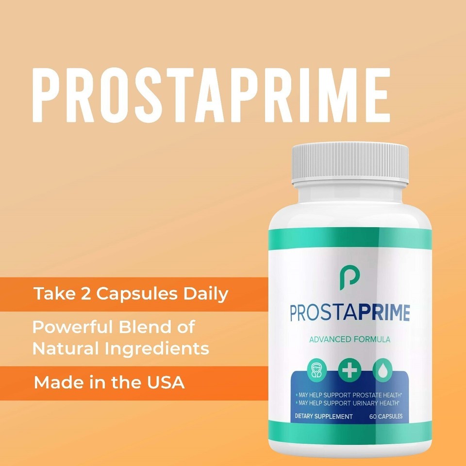 (5 Pack) ProstaPrime Prostate Supplement for Men - Prosta Prime Bladder ...