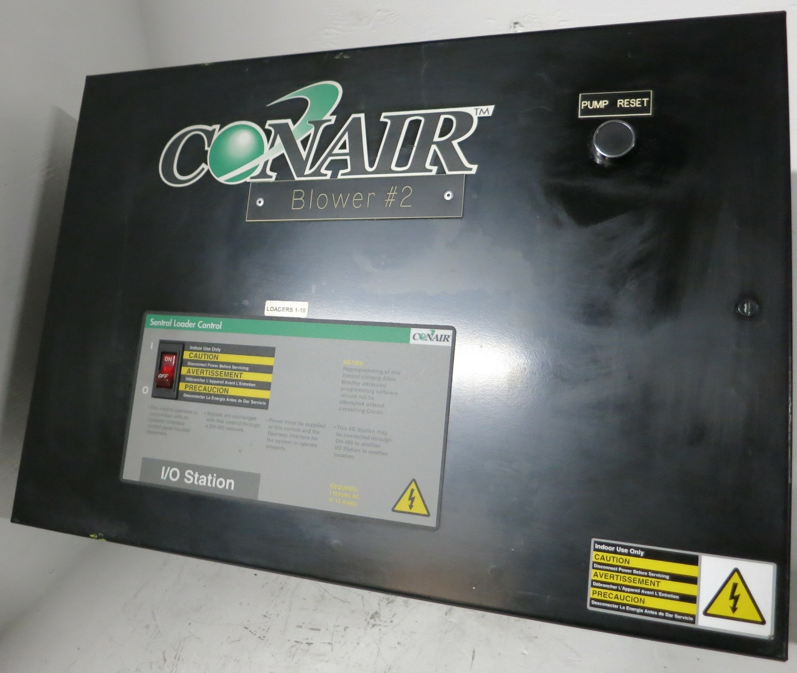 Conair Sentral Loader Control I/O Station I10 TAXB/1096 115V 107-432-02 ...