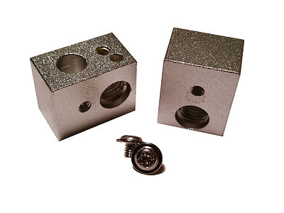 MK10 M7 Heat Block Hotend 6mm 1/4" Heater MakerBot Replicator ...