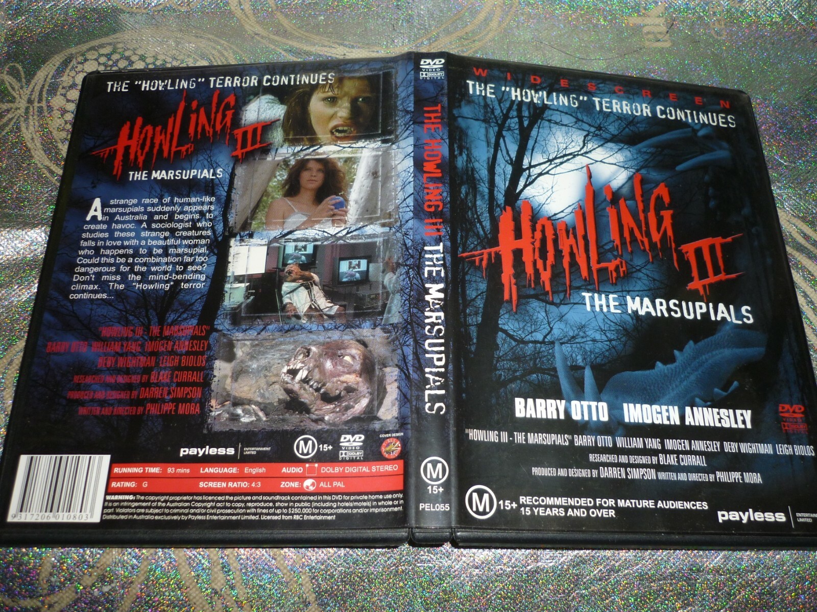 THE HOWLING III THE MARSUPIALS (DVD, M) (157924 A) | eBay