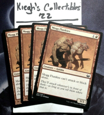 Mtg Mogg Flunkies x4 *Various Sets* | eBay