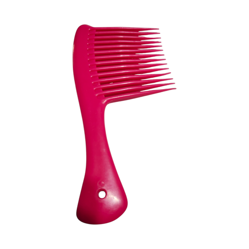 Vtg. Jumbo Detangling Rake Handle Comb Pink 8'5' | eBay