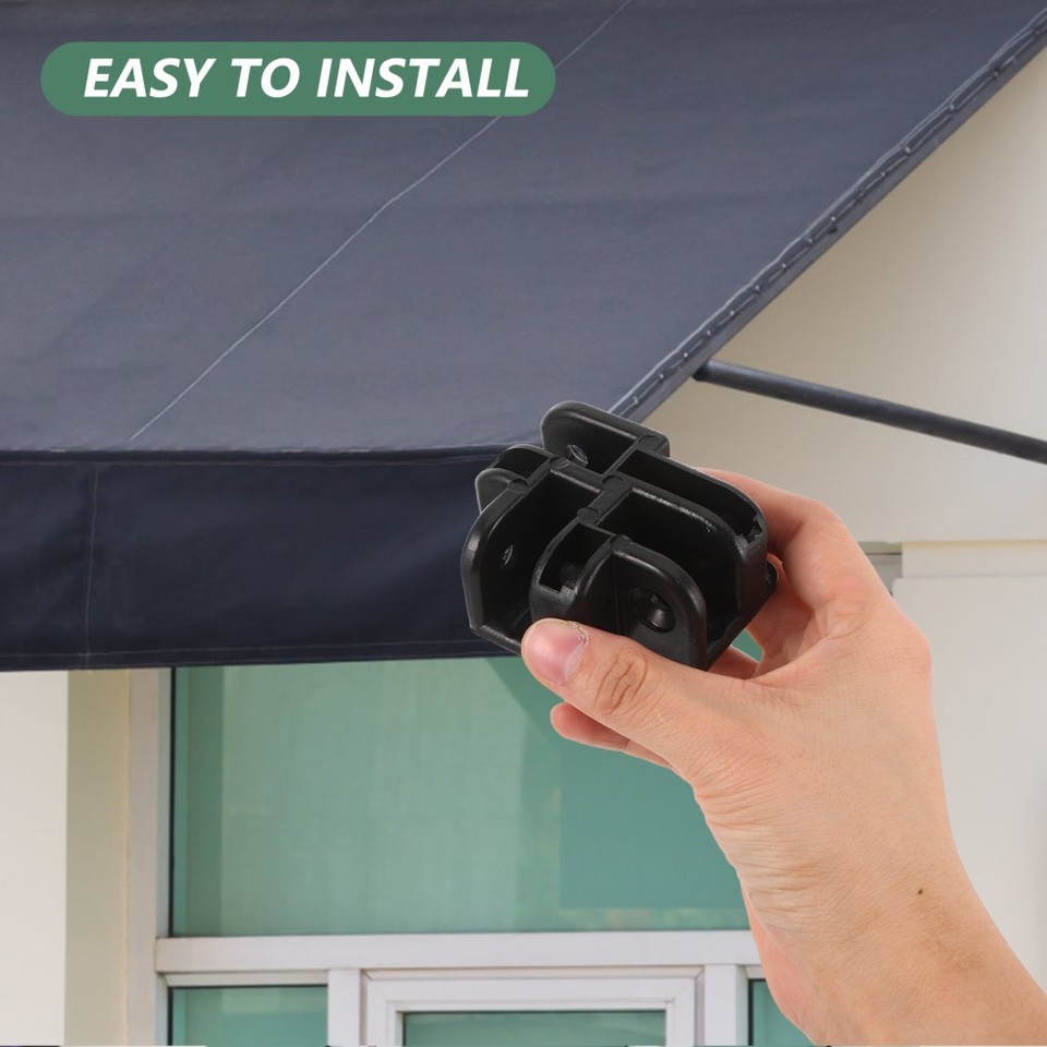 Canopy Tent Pole Crossbar Clip - Plastic Connector for Pop Up Canopy ...