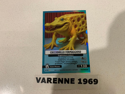 CARD BRAINROT COCCODRILLO FORMAGGIOSO 3/150 PRIMO SET | eBay