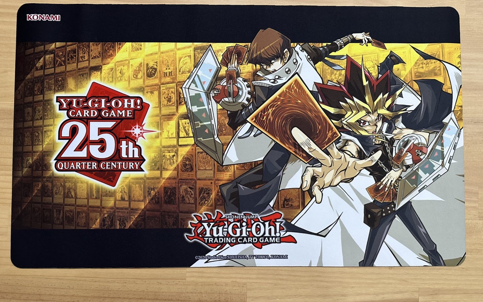 Yu-Gi-Oh! YGO Yugi & Kaiba Quarter Century Playmat Game Mat NEW!^ | eBay