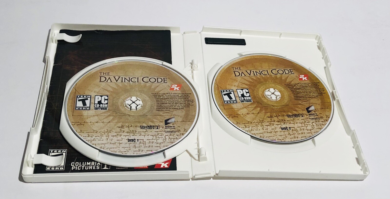 The Da Vinci Code PC CD-ROM 2006 Take-Two 2K adventure game for Windows ...
