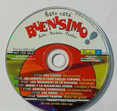Various - Disco Fuentes (CD, Promo) 2001-06 | eBay