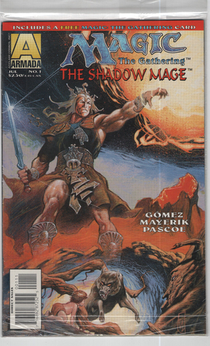 Magic the Gathering Shadow Mage #1 1st Appearance in Comics Sealed w ...