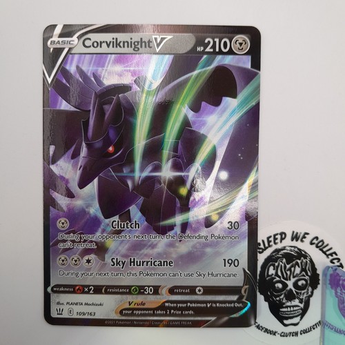 Corviknight V - 109/163 - Ultra Rare Pokemon SS05 Battle Styles M/NM | eBay