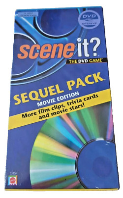 Scene It - MOVIE EDITION - The DVD Game Sequel Pack ~SEALED~FREE ...
