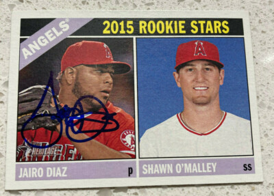 Jairo Diaz Rookie Rc Autograph Rare Anaheim Angels | eBay