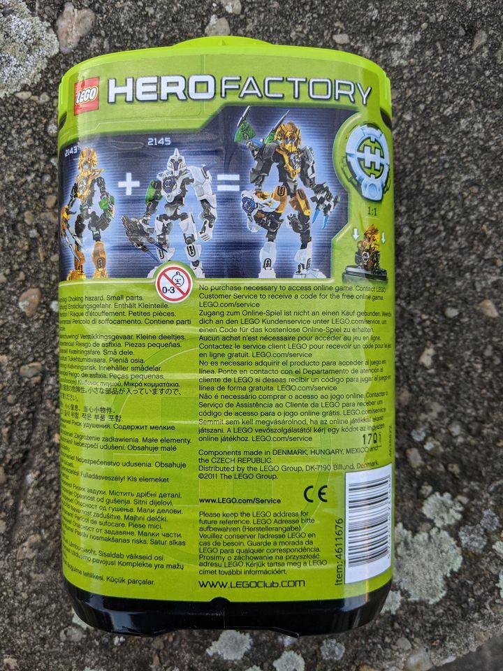 LEGO 2143 Hero Factory ROCKA 3.0 - MISB, VERY RARE, VALUABLE (NEW ...
