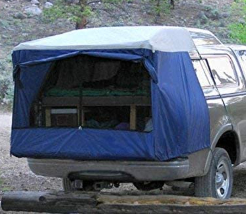 Full Size Camper Top Truck Tent SUV Tailgate Camping Shelter Canopy w ...