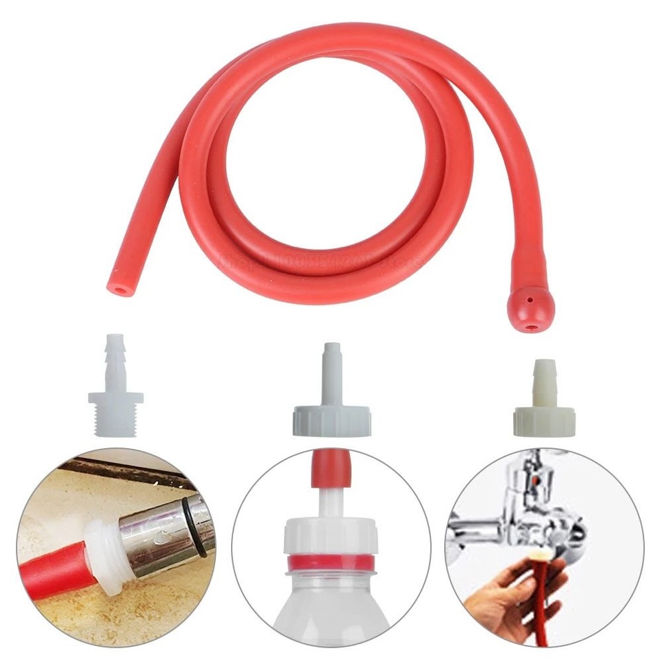 Shower Enema System Vaginal Anal Cleaner Tube Wash Silicone Colon ...