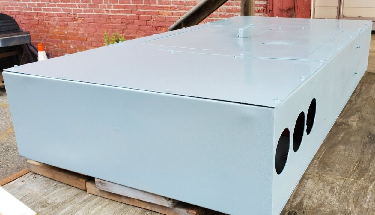 1200A CURRENT TRANSFORMER (CT CABINET) 72" X 36" X 12"D NAV-TECH INC ...