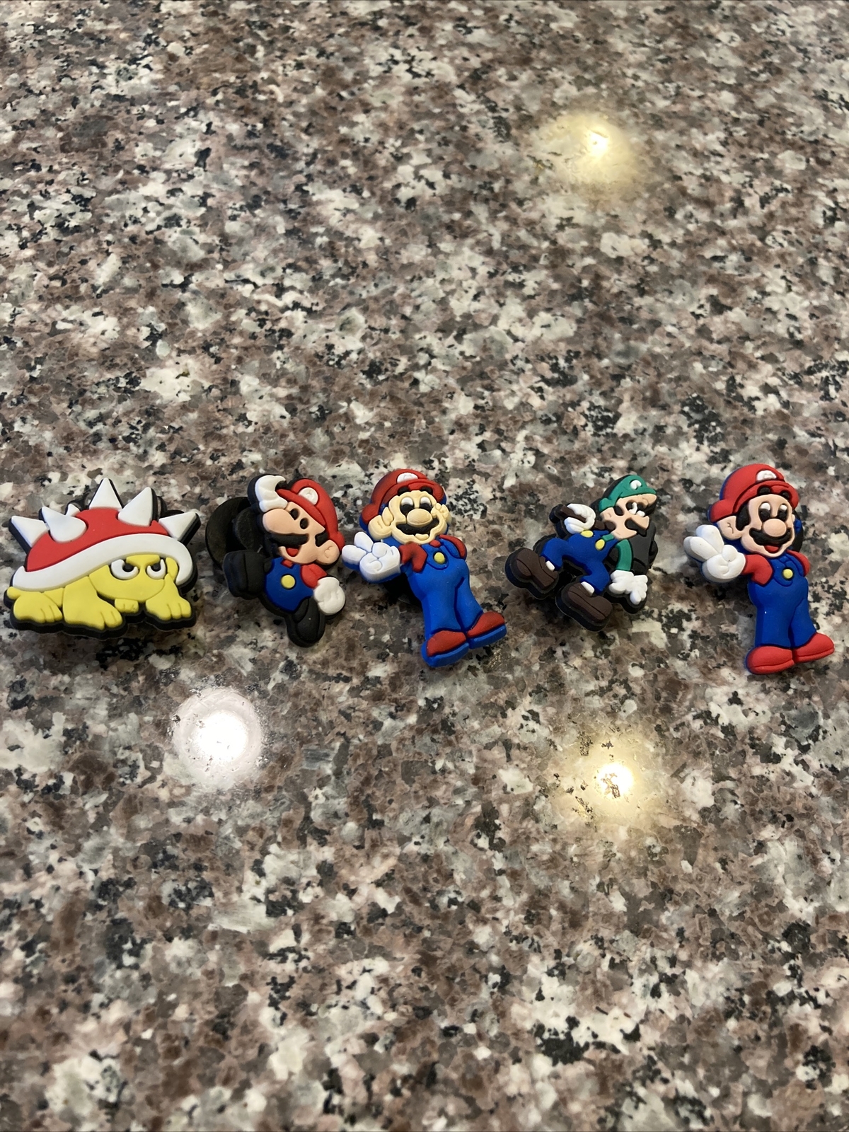 Lot Of 5 Croc Charms Shoe Charms Jibbitz Nintendo Super Mario Bros ...