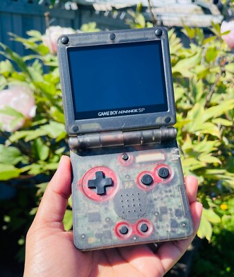 Custom Gameboy Advance SP Handheld Console Gaming Gadget IPS V2 Backlit ...