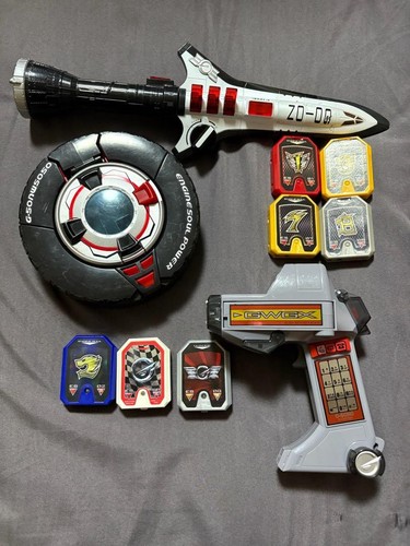 Power Rangers Sentai Bandai Go-Onger Weapon Morpher etc Bulk Set Used F ...