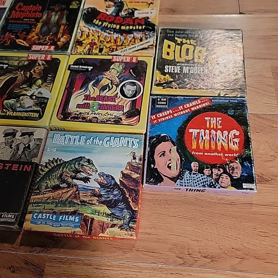 Vintage Lot Of 11 Super 8 & 8mm Film Horror Sci-Fi Monster | eBay