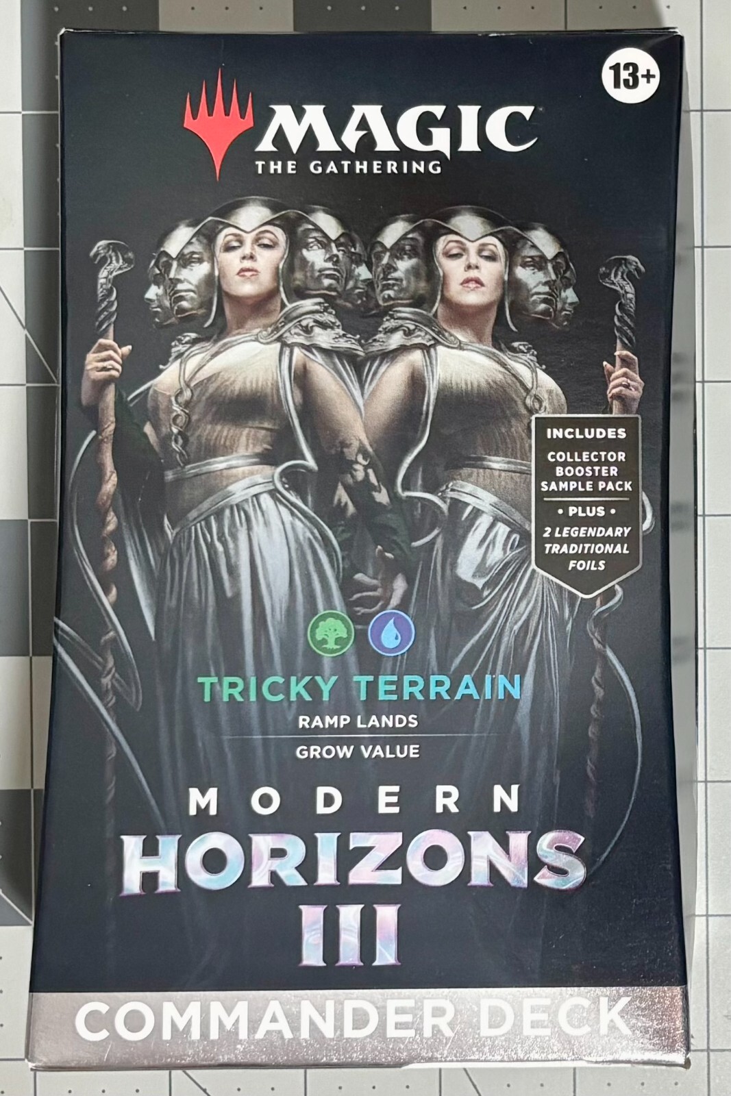 MTG Magic Gathering Modern Horizons 3 Commander TRICKY TERRAIN Planar ...