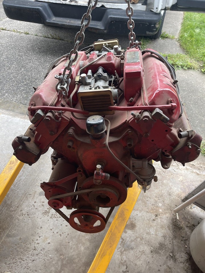 1950’s Vintage Rebuilt Gray Marine Fireball 8 Includes Transmission and ...