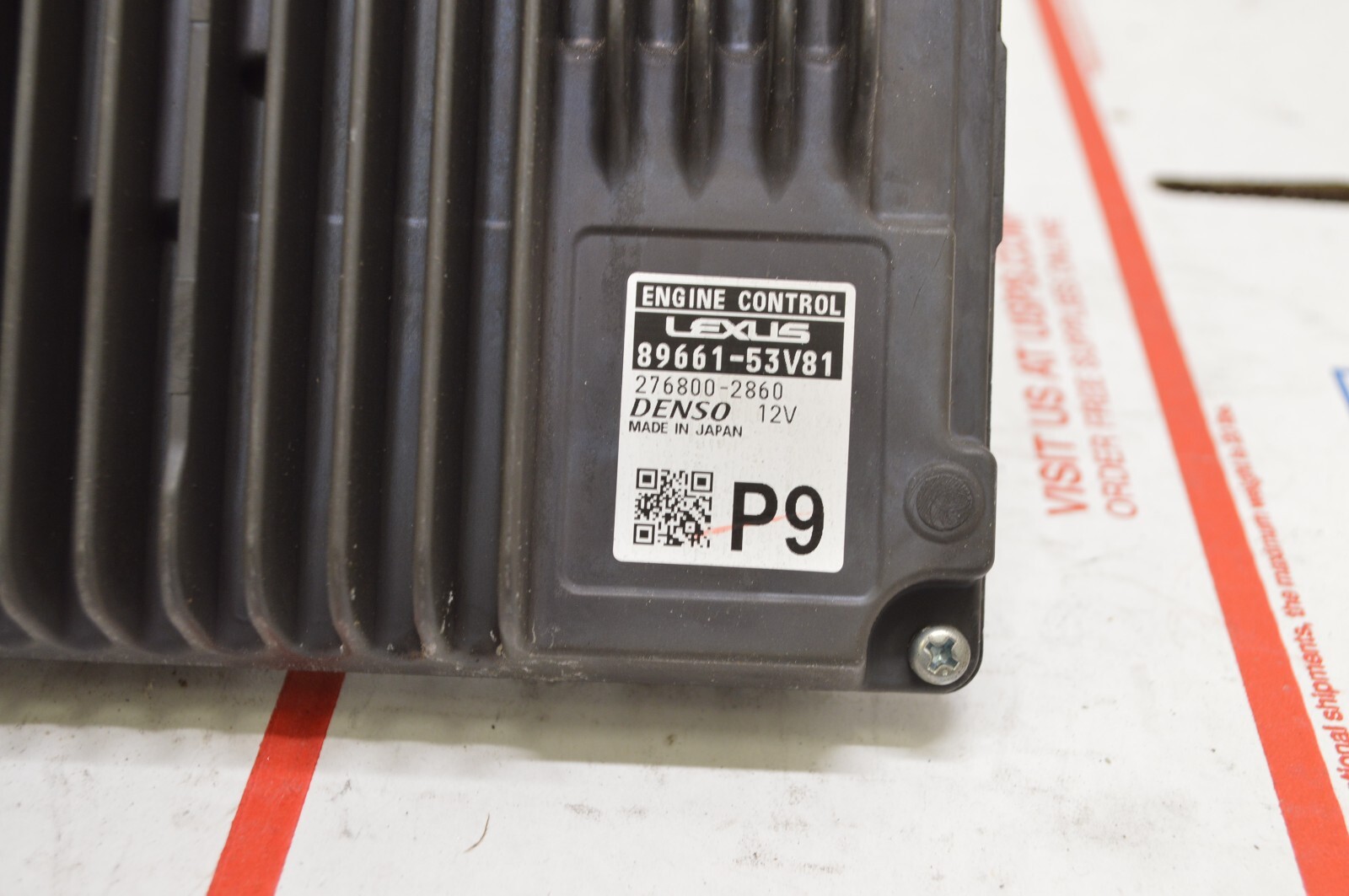 2018 2020 Lexus IS300 Engine Control Module Unit Ecm 89661-53V81 I50 ...