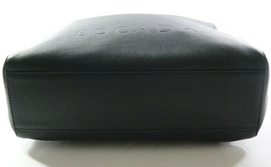 Escada Leather Tote Bag Handbag + Flat Wallet in Black NWT$848.00 | eBay