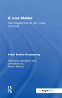 Perspectives on Gustav Mahler by Jeremy Barham (2005, Hardcover) for ...
