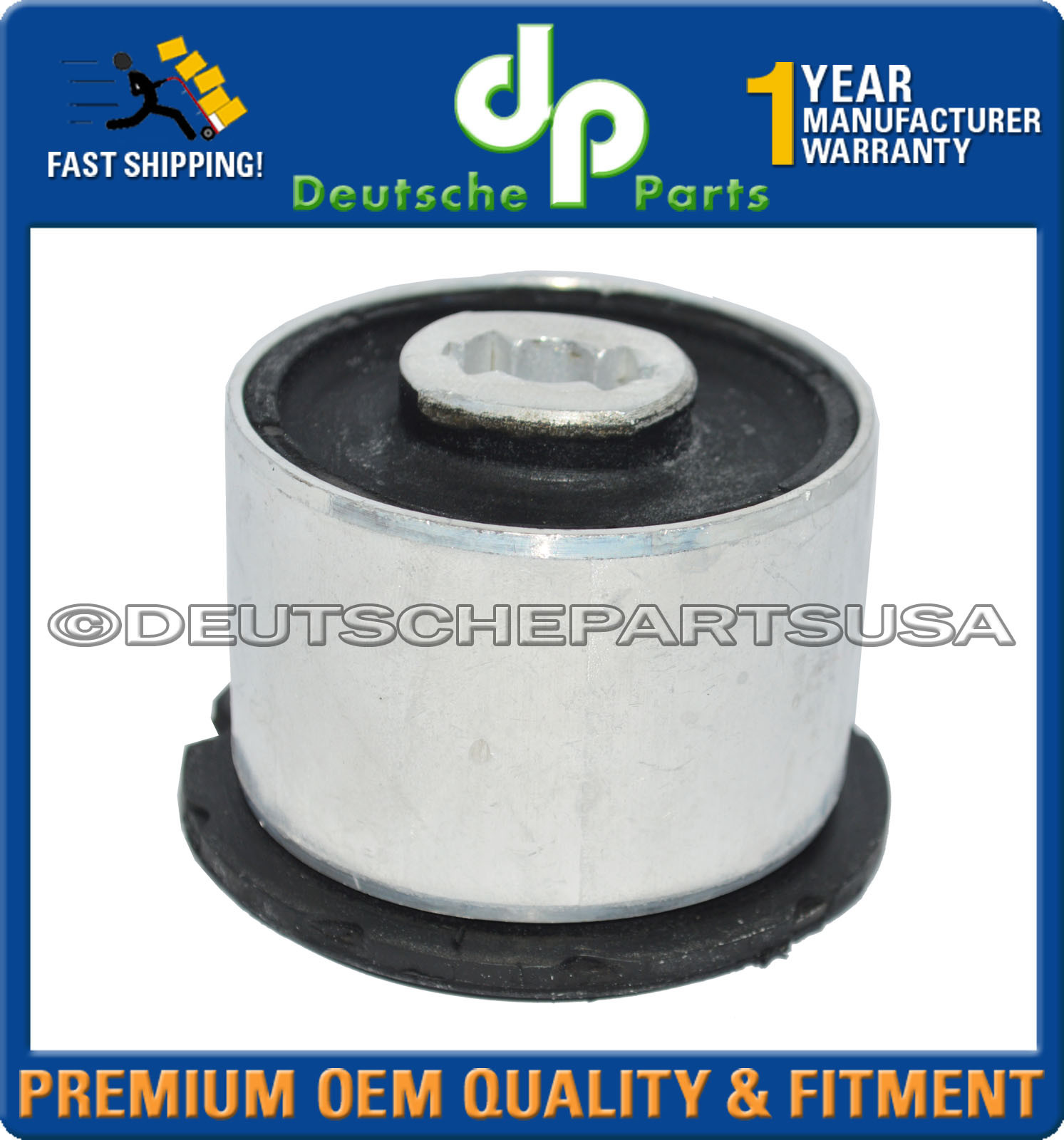 Porsche Panamera Front Lower Forward Control Arm Bushing LH + RH ...