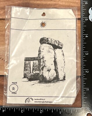VINTAGE RARE Stonehenge Ancient Monument Rubber Stamp By Cherry Pie Art ...