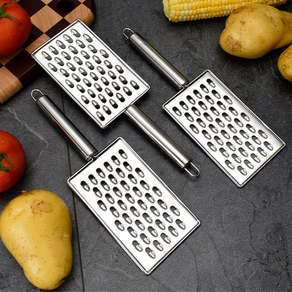 Stainless Steel Cheese Grater Zester Handheld Food Fruits Vegetable ...